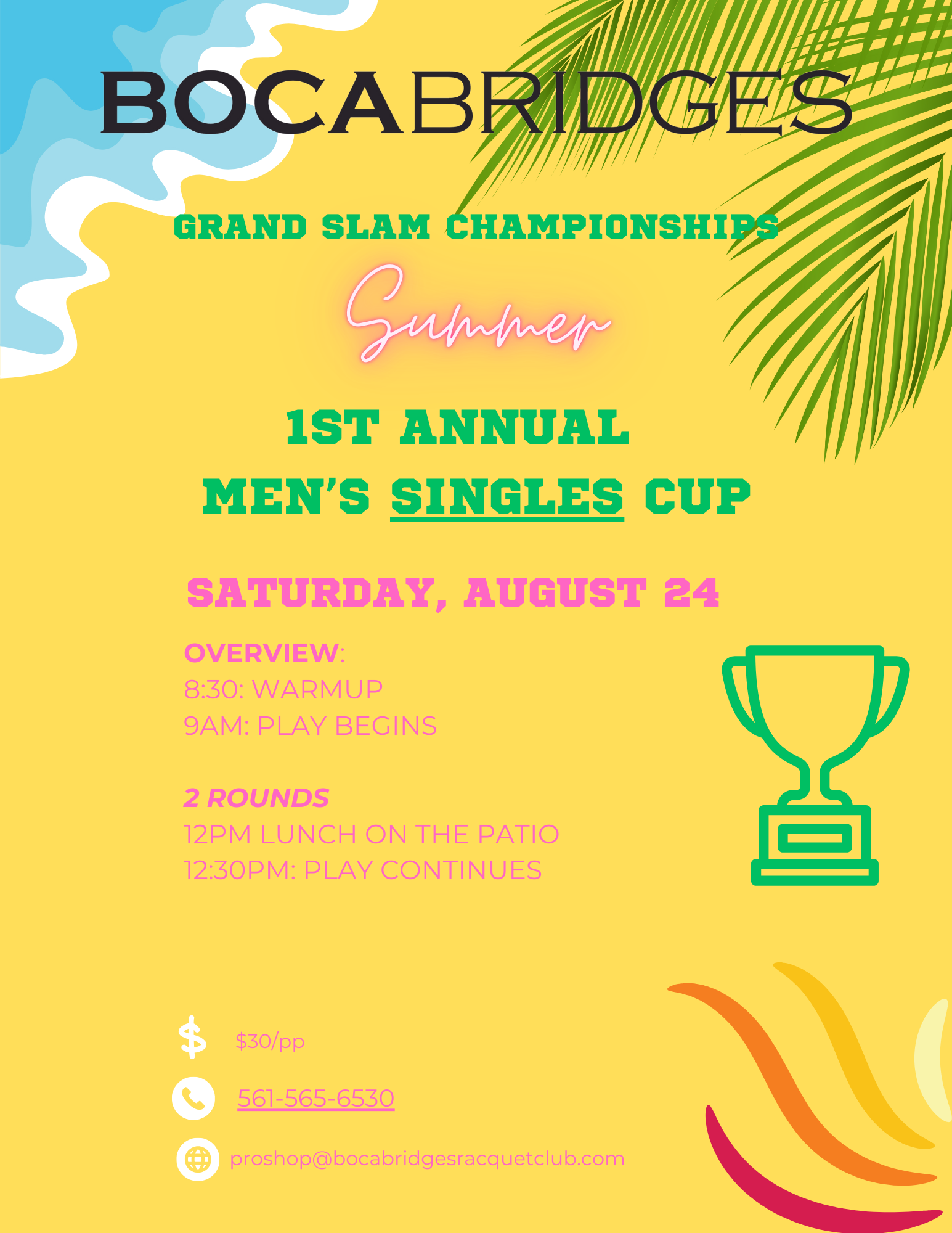 Event - Grand Slam Men's Singles Championship (Summer)