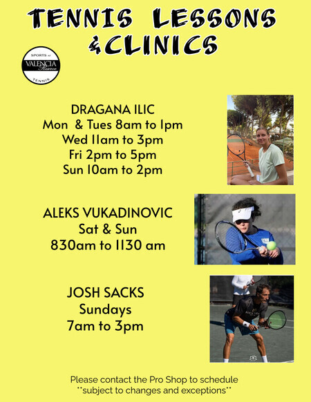 Tennis clinic - Tennis Clinics & Lessons