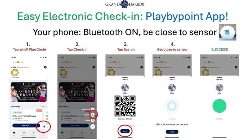 Check in on your Playbypoint app - Grand Harbor