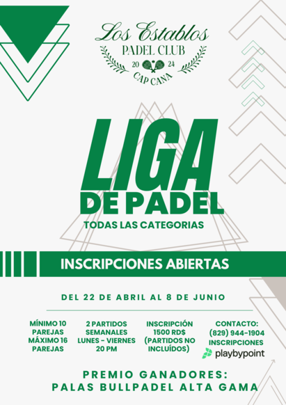 Event - Liga de padel.