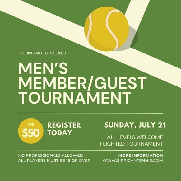 Tournament - Men's Member Guest Tournament 2024