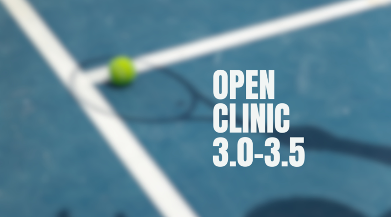 Adult clinics - Open Clinic (3.0-3.5)