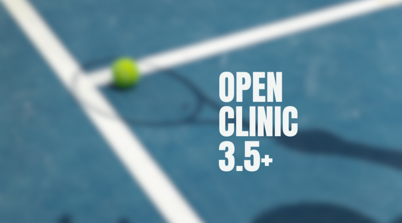Adult clinics - Open Clinic (3.5+)