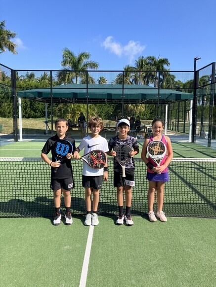 Junior padel program - JUNIOR TOURNAMENT ages 8- 11//June 1st @ 8:00 am