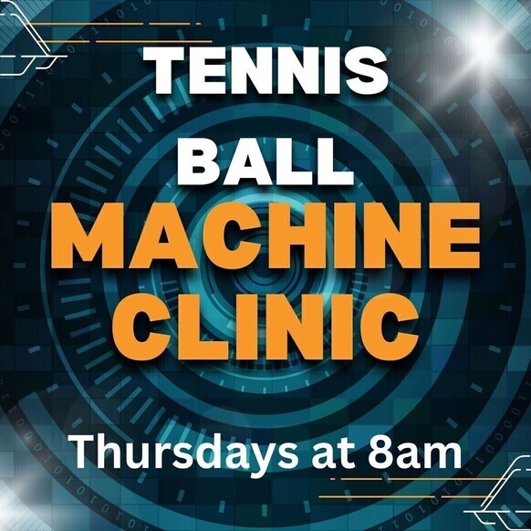 Adult clinics - Tennis Ball Machine Clinic