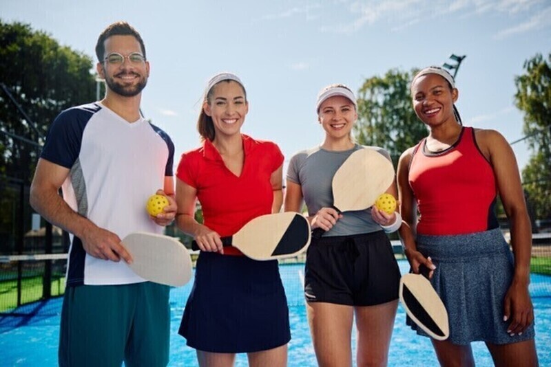 Play pickleball - Pickleball Social Play All Levels (Weekend)
