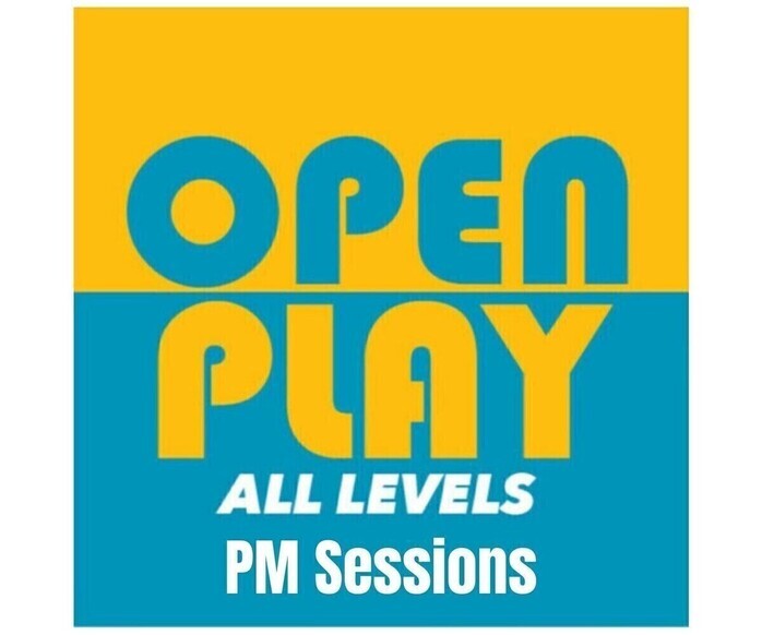 Open plays - OPEN PLAY - PM - ALL LEVELS - STARTER/CHALLENGE COURTS