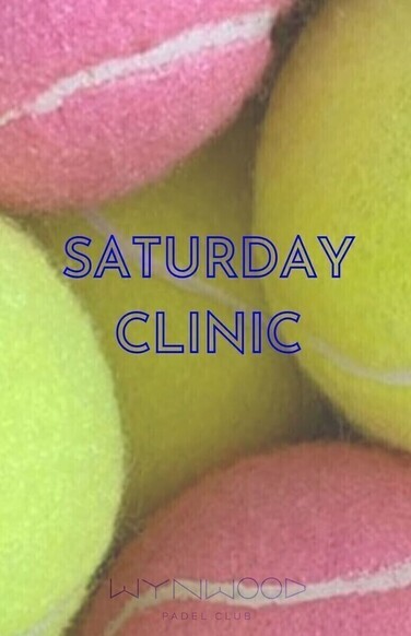 Padel clinic - Saturday Mix Intermediate Clinic