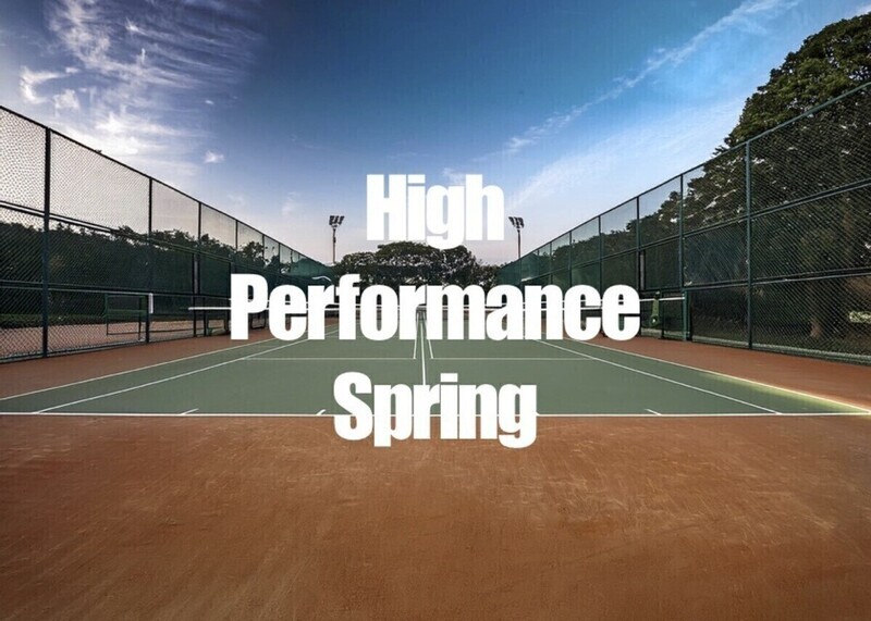 Spring youth programming - 2025 Varsity / HIGH PERFORMANCE SPRING