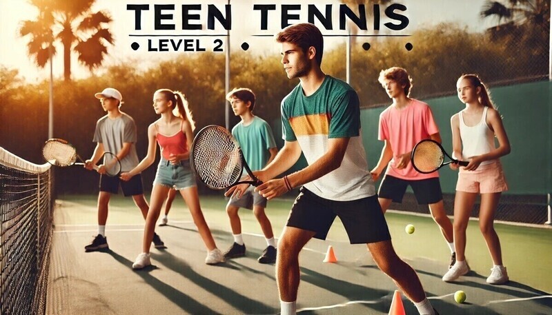 Junior tennis - Teen Tennis – Level 2 (Ages 10+)