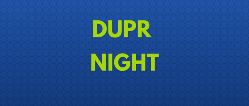 Dupr night - Intermediate DUPR Night: 2.75-3.25