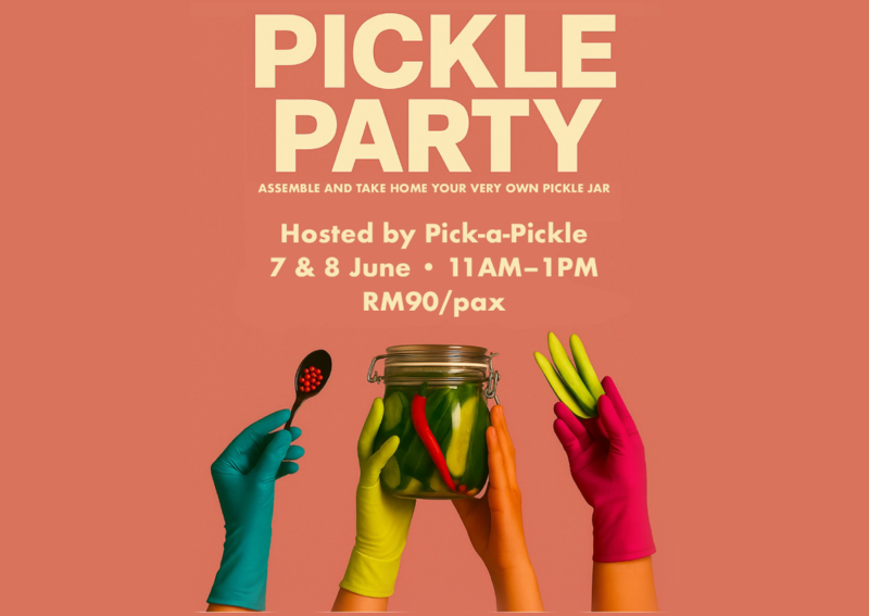 Event pop up - Pickle Assembly Party! (Non-Alcoholic /Kid-Friendly)