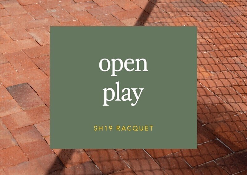 Open play - Gold Pickleball Open Play (50+)