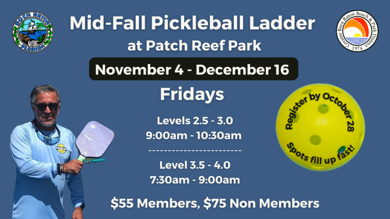 Open play - 2022 Mid-Fall Pickleball Ladder