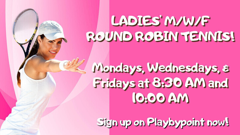 Tennis round robins - Ladies' Round Robin