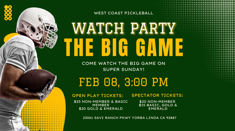 Event - Super Sunday Watch Party - SPECTATOR PASS ONLY (Food ...
