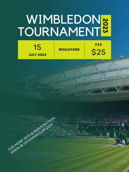 Event - Wimbledon Tournament 2023